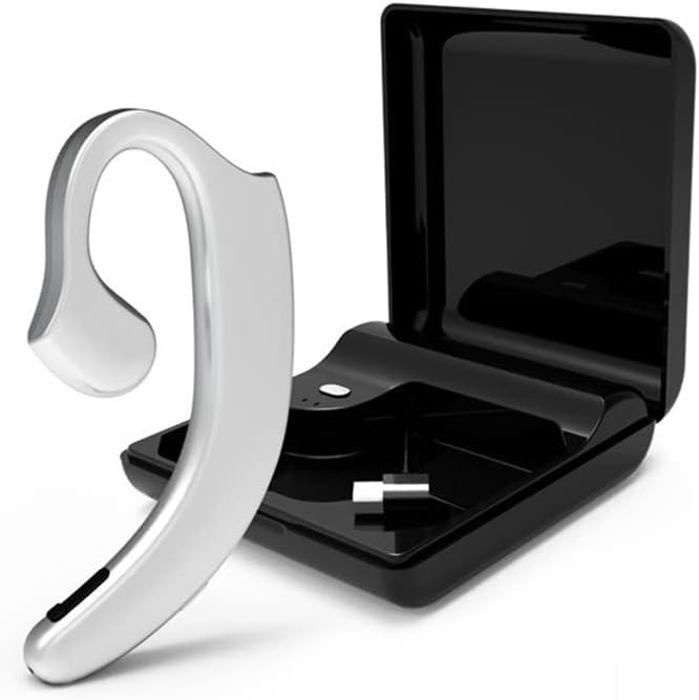 Conduction Osseuse Bluetooth Écouteur Crochet D'Oreille Mains Libres ...