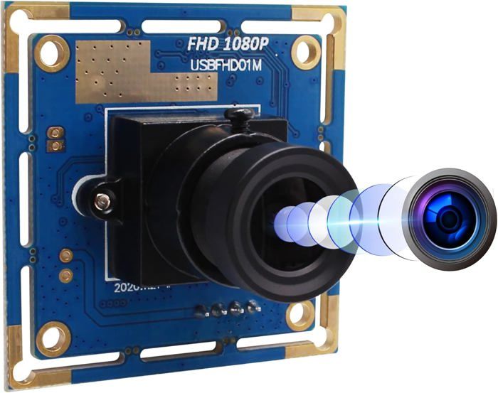 Webcam USB 2 mégapixels Full HD 1080p,capteur CMOS OV2710,module de ...