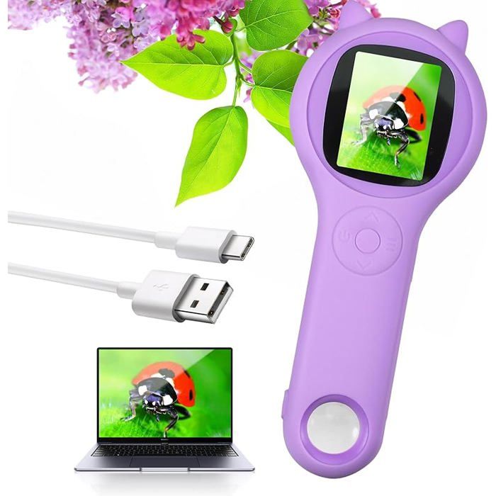 XJYDNCG Microscope numérique portable - Mini loupe portable pour ...