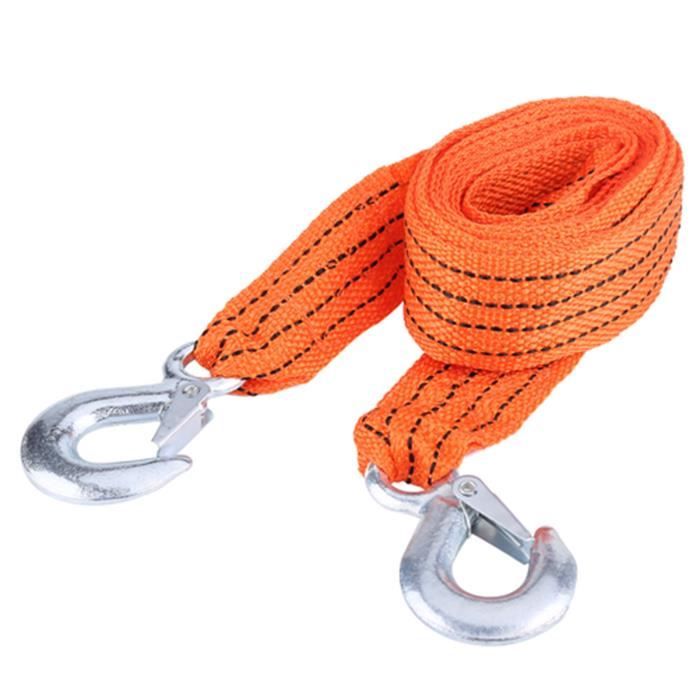 Sangle De Remorquage Robuste Avec Crochets De Sécurité 1.57In X13.12Ft ...