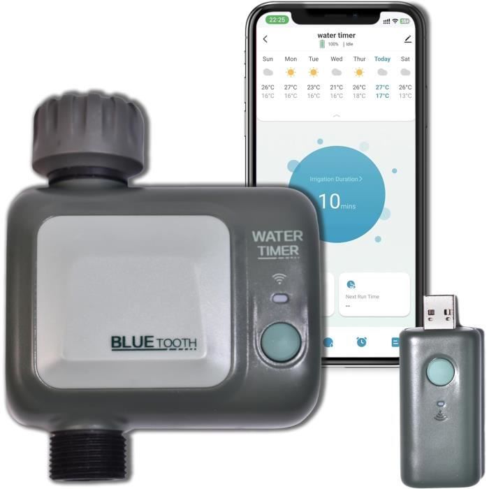Programmateur Arrosage Wifi Bluetooth, Étanchéité Ipx5, Arrosage ...