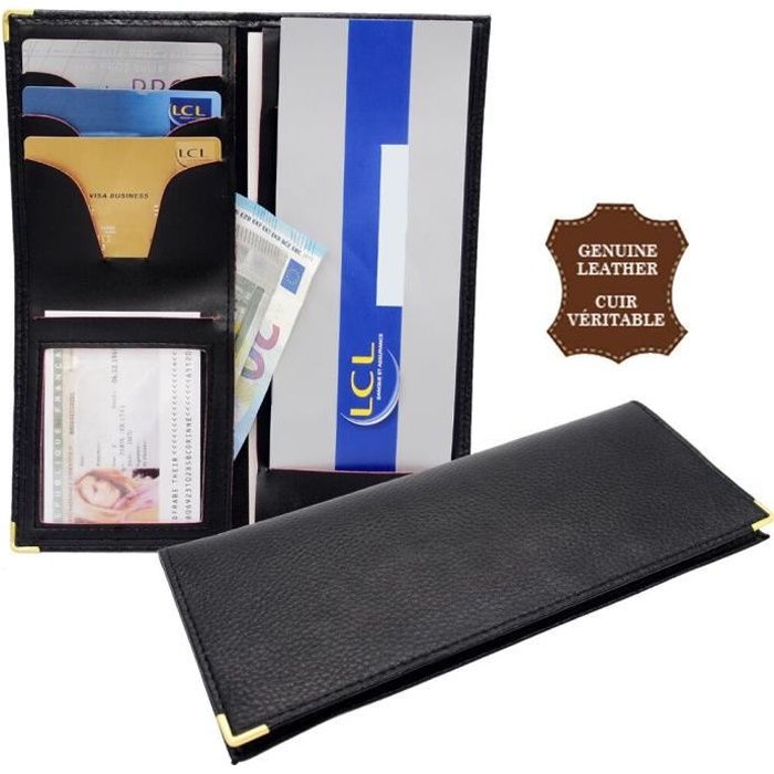 Porte chequier talon gauche - Achat / Vente pas cher