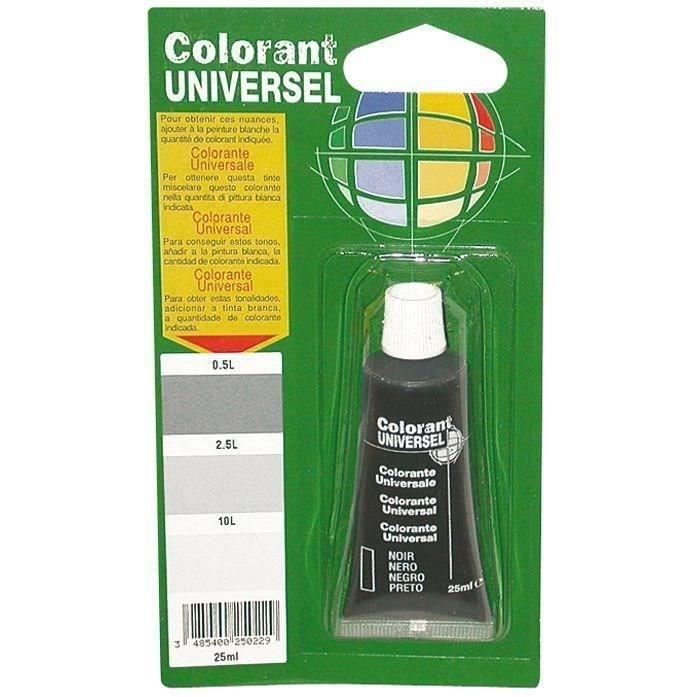 Colorant universel - noir - COLOR 2000+ - 25 ml - Sans odeur et sans ...