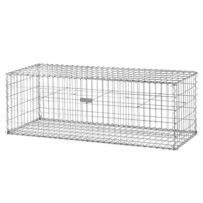 Bellissa spirale en gabions PROFI - cage à pierres avec raccords spiralés - cage gabion - 150 x ...