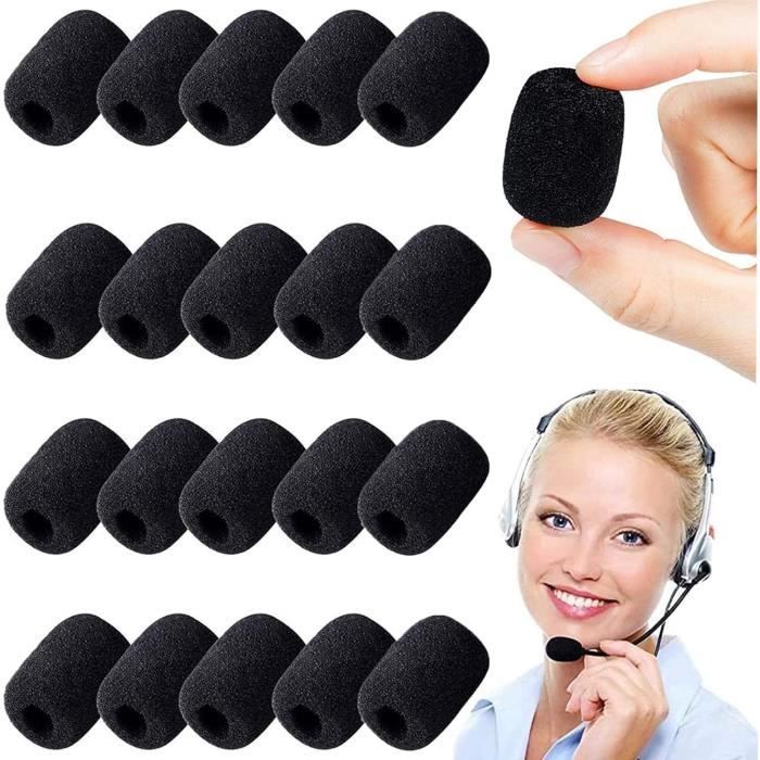 Lot De 20 Protège-Microphone En Mousse, Coupe-Vent Pour Microphone ...