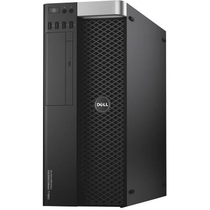 Dell Precision Tower 5810 MDT 1 x Xeon E5-1620V3 - 3.5 GHz RAM 16 Go ...