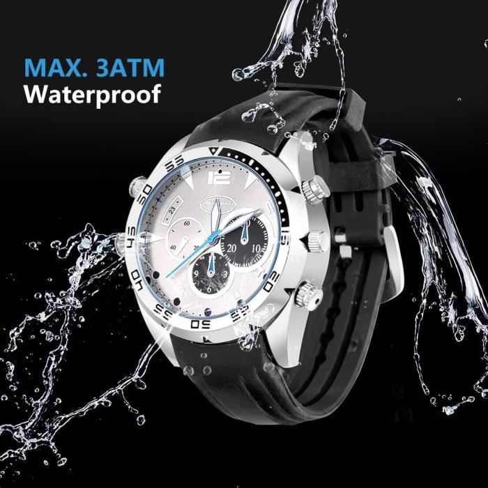 Mini Caméra Mini Montre-Bracelet Étanche Haute Définition, Caméra ...