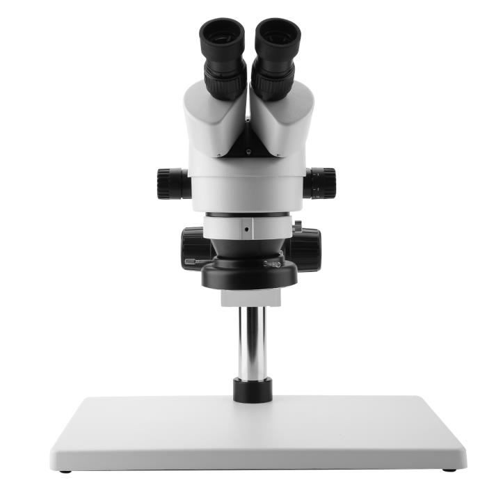 LAN Microscope Binoculaire Microscope Stéréo Binoculaire 7X-45X Wf10X ...
