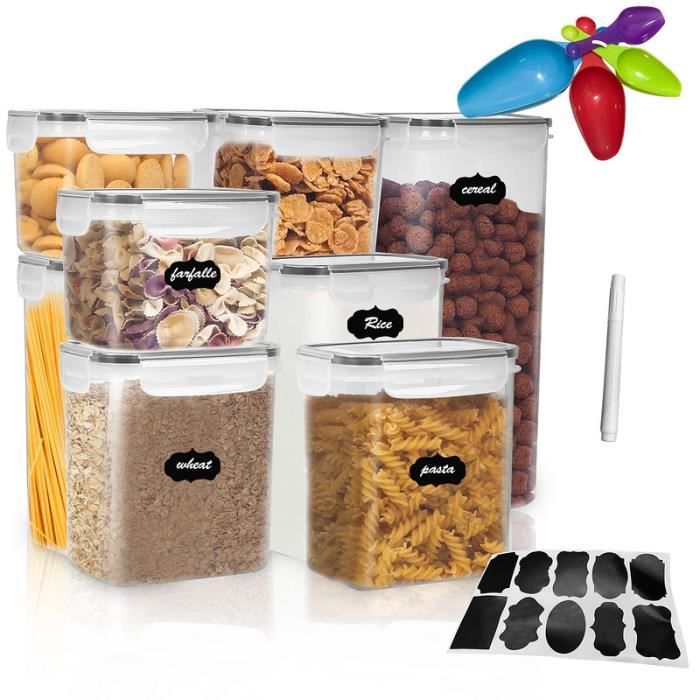 Jiubiaz Boite de conservation Alimentaire sans BPA Ensemble de ...