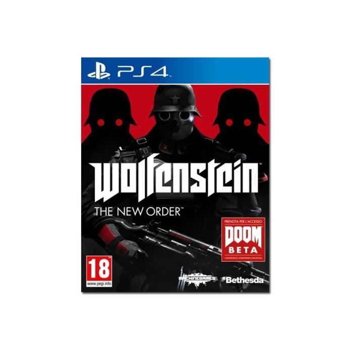 Wolfenstein The New Order PlayStation 4 italien - Cdiscount Jeux vidéo
