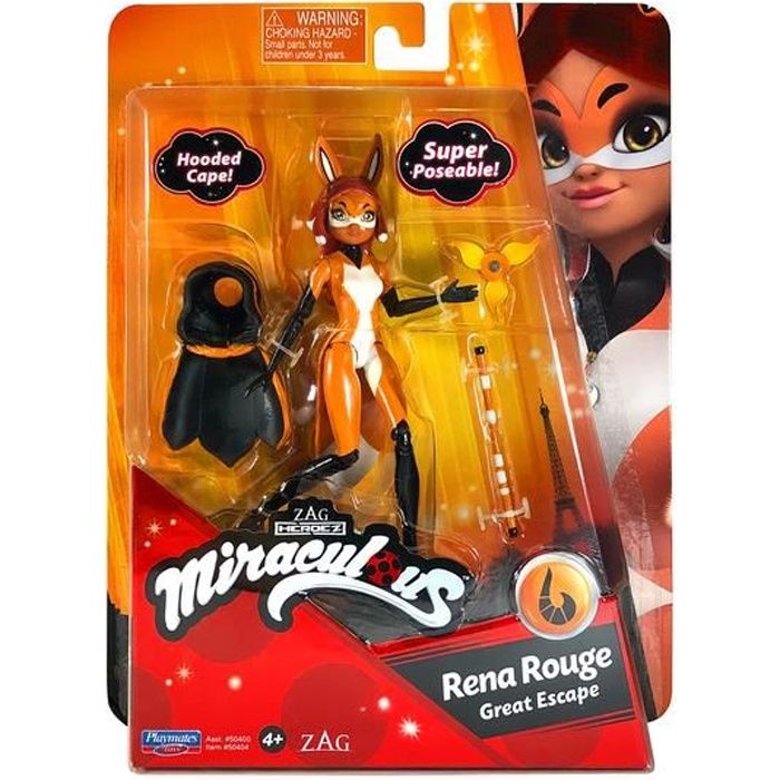 Figurine Rena rouge Ladybug miraculous New 2020/2021 - Cdiscount Jeux ...