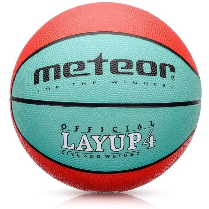 Meteor Ballon de Basket Basketball Extérieur et Intérieur Surface ...