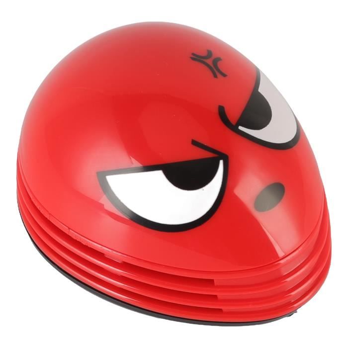 Aspirateur de bureau - SHIPENOPHY - Mini balayeuse rouge - Sans fil ...