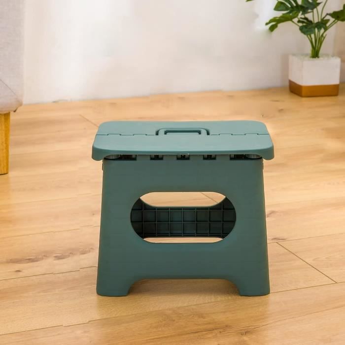 Tabouret Pliant En Plastique Pliable Tabouret Marchepied Avec Poignée ...