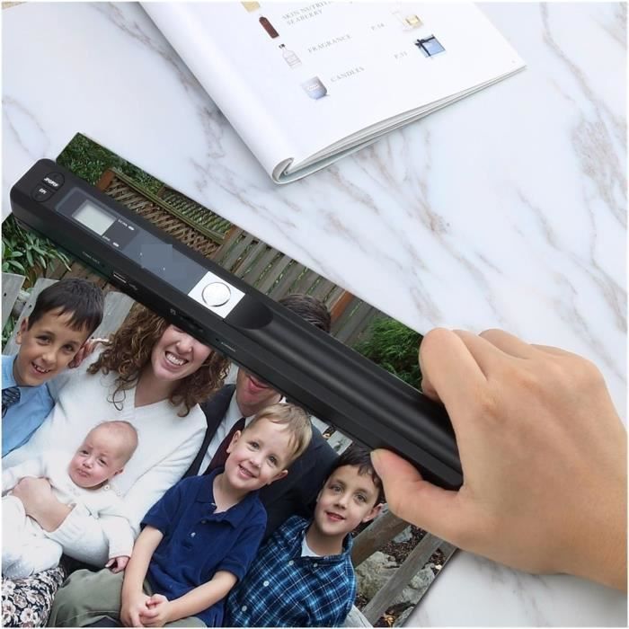 Vitesses De Numérisation Rapides Scanner E Portable 900 Dpi Sans Fil ...