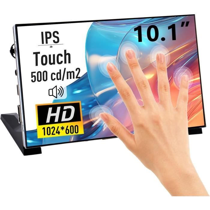 10.1 Inch Capacitive Touchscreen For Raspberry Pi, 1024X600 Ips Lcd ...