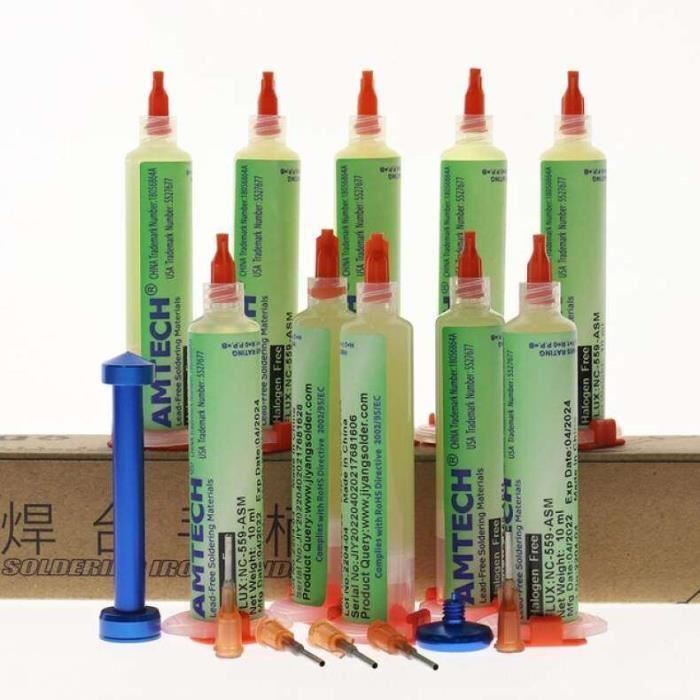 MGT09524-FER A SOUDER,station de soudage BGA 100%, NC-559-ASM flux 559 ...