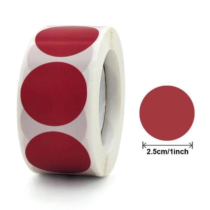 GOMMETTE,F-26--Étiquettes autocollantes colorées en forme de cœur pour ...