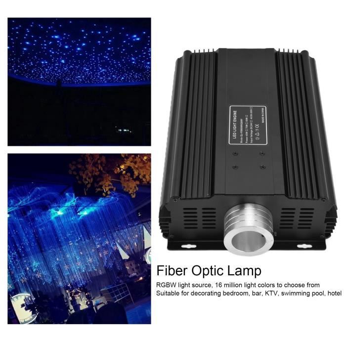 YOSOO Lumière à fibre optique Kit d'éclairage à fibres optiques LED 90 ...