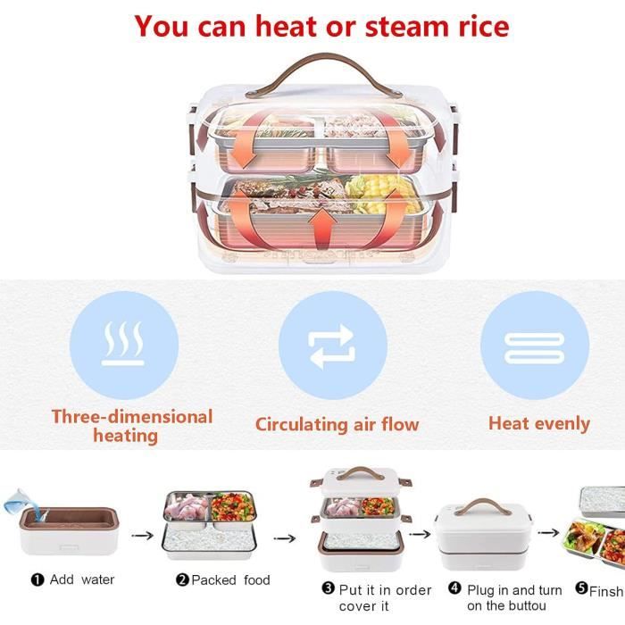 Lunch Box Isotherme Bento Lunch Box Chauffante Inox Lunch Box ...