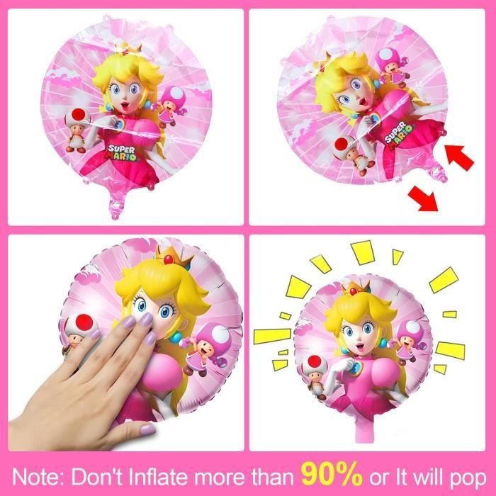 103 Pcs Decoration Anniversaire Peach, Ballon Peach, Ballon Helium ...