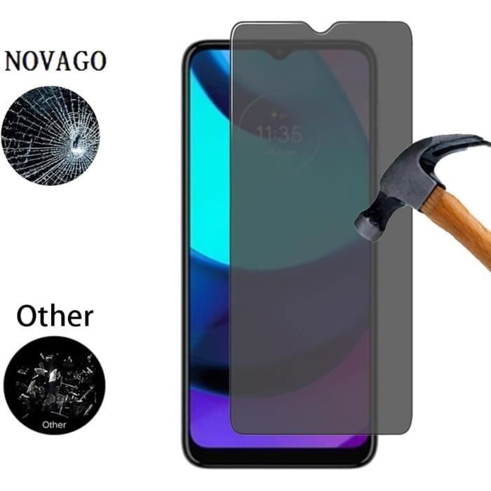 Pour Motorola Moto E20/E22/E22i - 2 Films protection écran Verre trempé ...