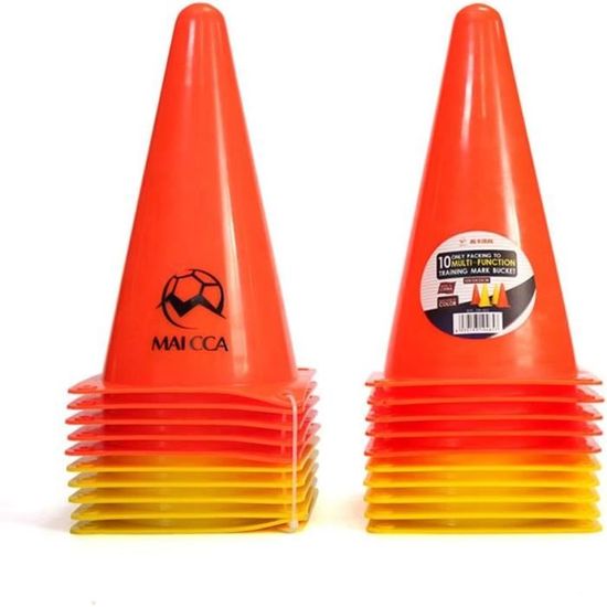 Coupelles de Sport Plots de Marquage Cônes d'entraînement Circulation ...