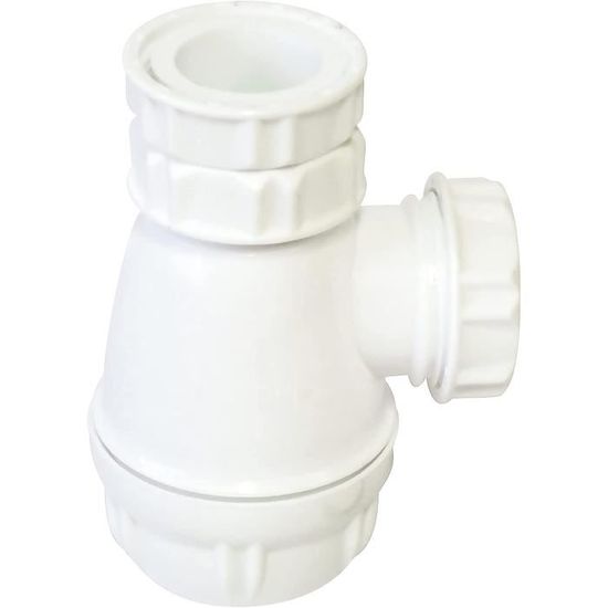 You Bb410 Siphon Bidet Ø 32-nf-plastique Blanc-arrivée 33/42-sortie 33/ ...