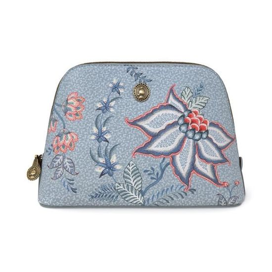 Pip Studio Cosmetic Bag Triangle M Flower Festival Light Blue [170336 ...