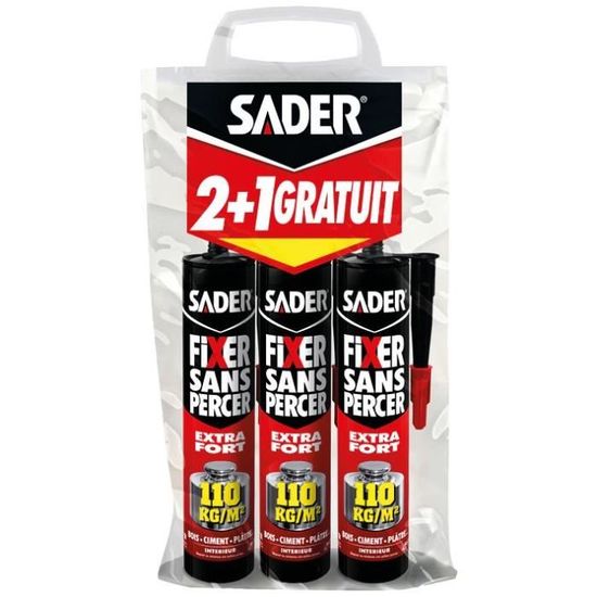 SADER Colle FSP Extrafort 2+1 gratuit - Cdiscount Bricolage