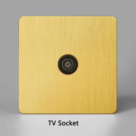 Interrupteur mural,TV Socket--Interrupteur mural à bascule 1 4 voies 2 ...