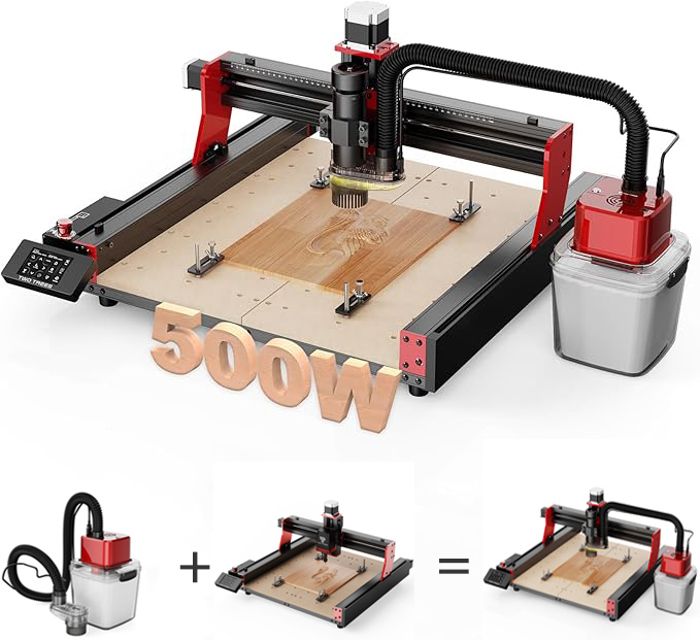 Machine à graver CNC TwoTrees TTC 450 Pro + Machine à graver CNC ...