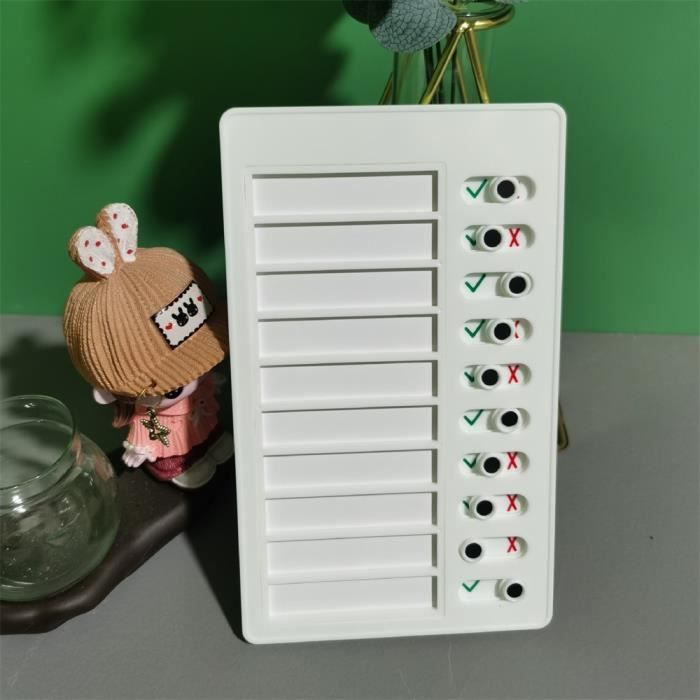 Bloc note - E[C88202381] - Tableau de planification - Liste de contrôle ...