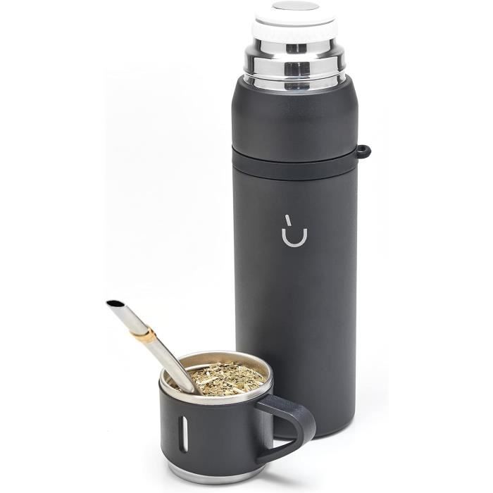 Camping Thermos Pour Mate Calebasse - Bouteille Thermos Isotherme Avec ...