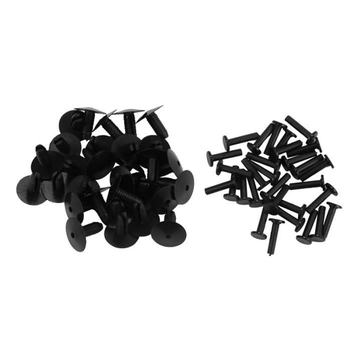 30pcs Plastic Bumper Mounting Rivet Body Trim Clip for BMW E30 E36 E46 ...