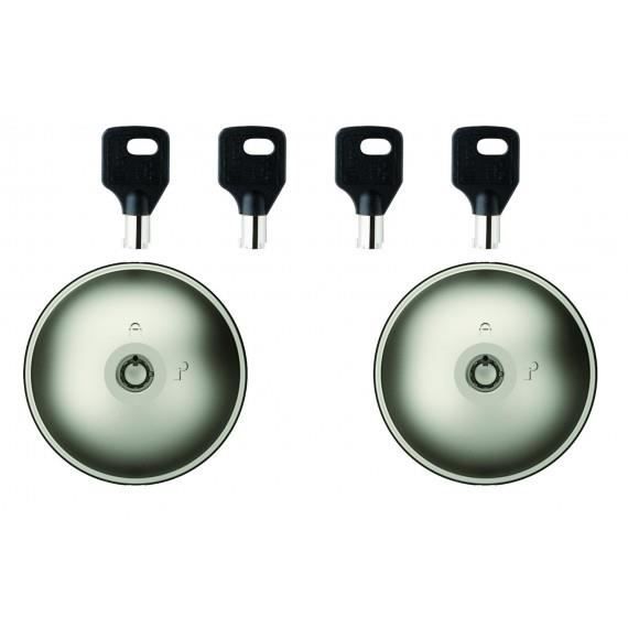 Serrure antivol - Meroni - UFO double - 2 points - A clé - Niveau de ...