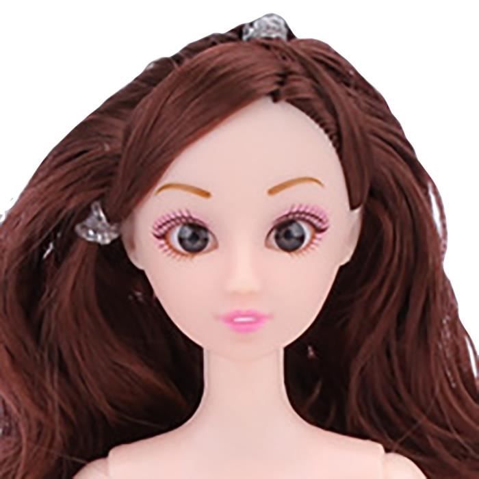 Poupée Nue Avec Tête 12 Corps Nus Mobiles Communs Bricolage Jouets ...