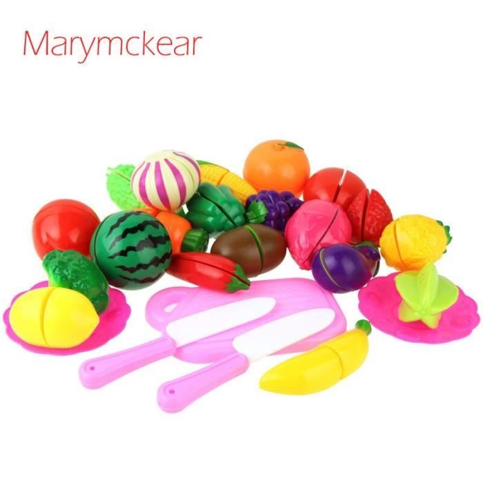 Docteur XJ4VQ 25pcs/Set Kitchen Toys Set Fruits Vegetables Unisex Multi ...