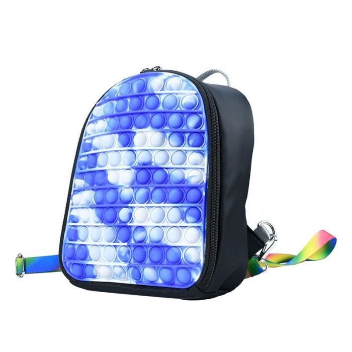 POP Its Backpack Push Bubble Fidget Toys Adult Stress Relief Toy ...