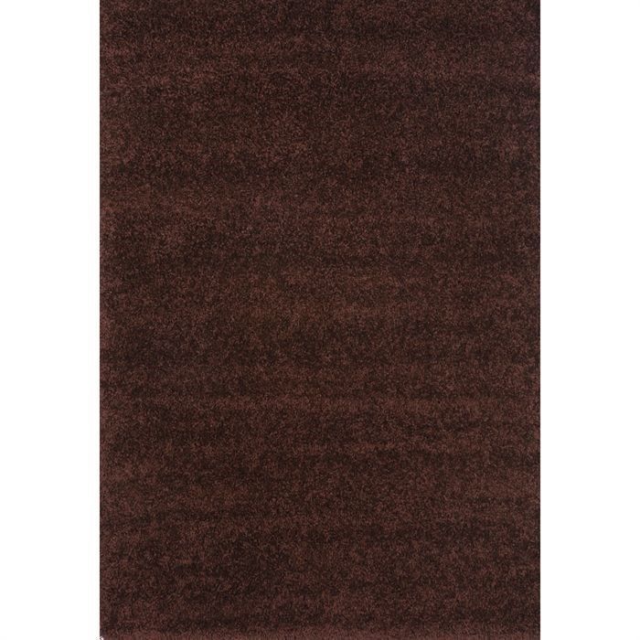 Tapis Shaggy Déco Choco 160x230 40mm - Cdiscount Maison