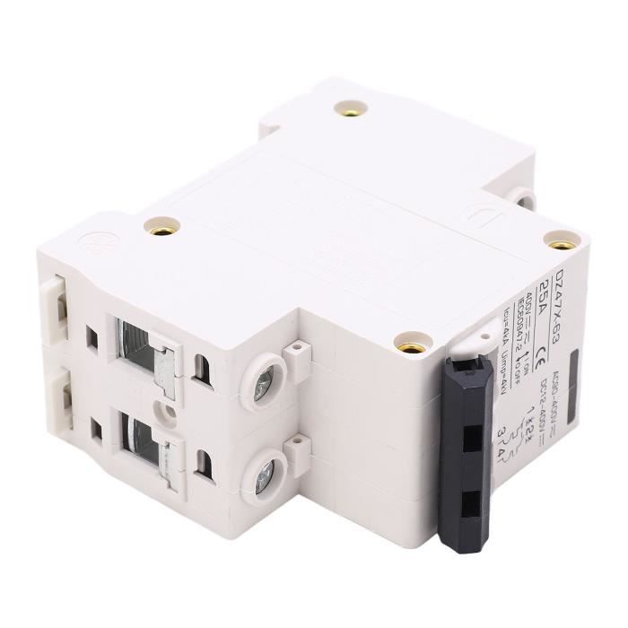 Disjoncteur Miniature AC DC - EJ.LIFE - DZ47X 63 - 400V - Protection Surcharge - Installation ...