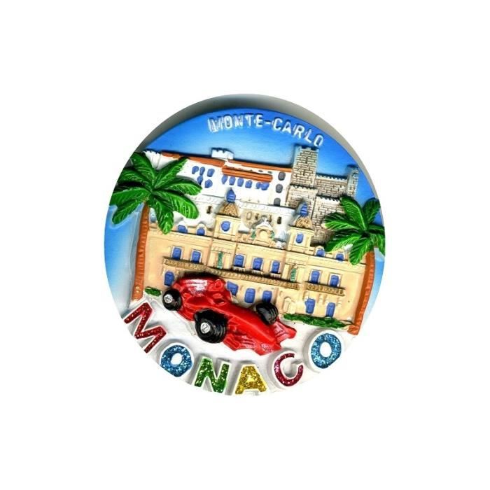 Magnet résine Monaco Monte - C - Cdiscount Maison