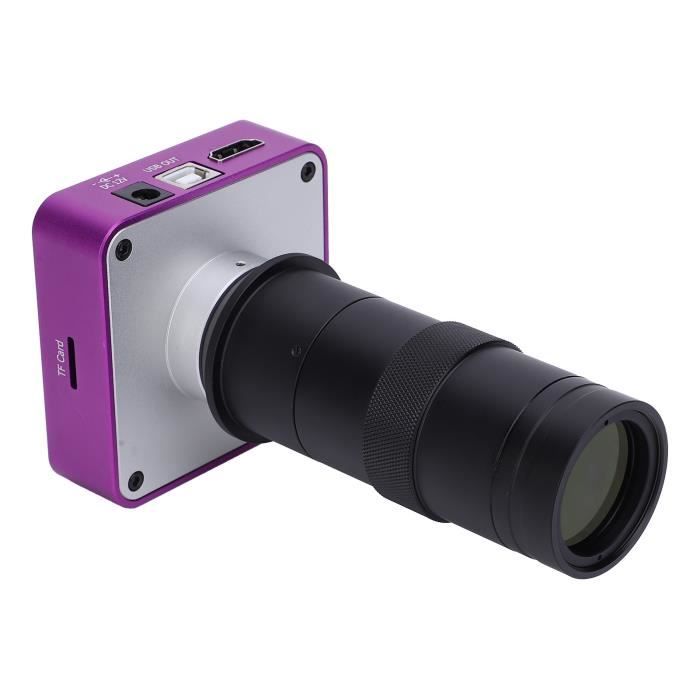 HURRISE Caméra industrielle Microscope Oculaire Numérique Caméra USB ...