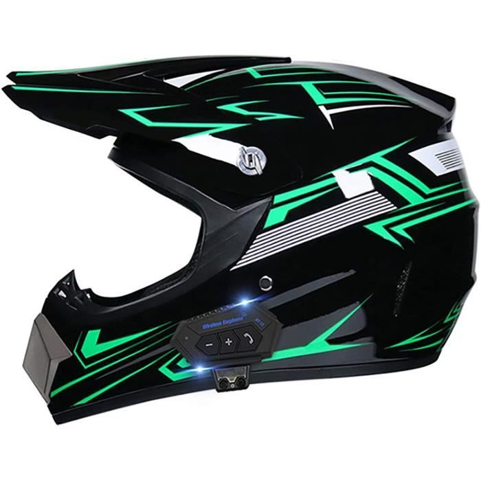 Casque de motocross bluetooth casque moto modulable adulte casque moto ...