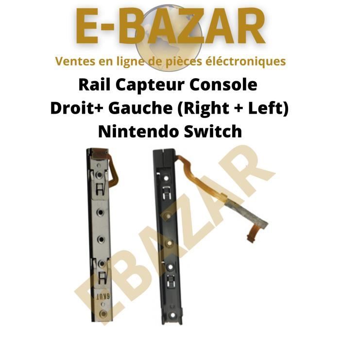 EBAZAR Rail Console Droite et Gauche Capteur Remplacement pour Nintendo ...