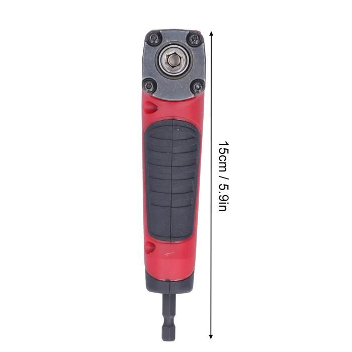 NAK outil de tournage pour perceuse électrique Adaptateur à angle droit ...