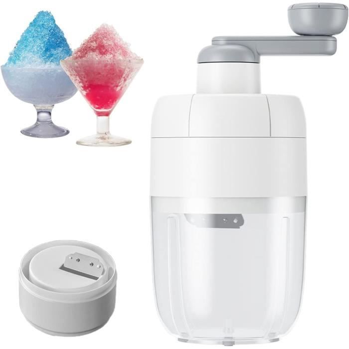 Broyeur À Glace Manuel, Machine À Granité Portable Et Machine À Cône De ...