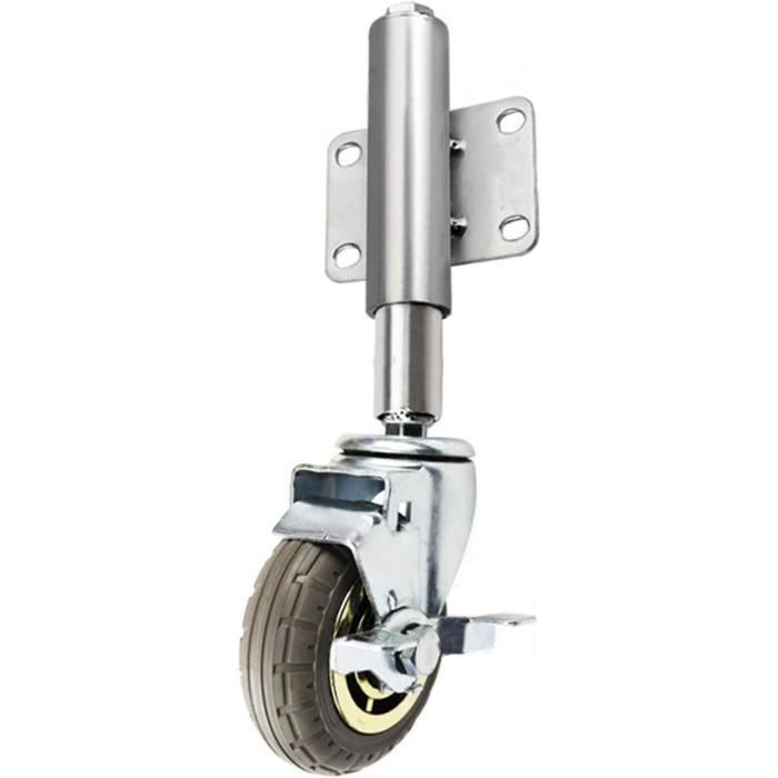Roulettes Pivotantes À Ressort De 10,2 Cm Pour Porte, Roulettes ...