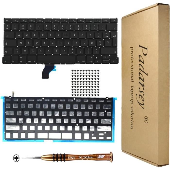 Padarsey Remplacement Clavier Français Rétroéclairé Clavier Français ...