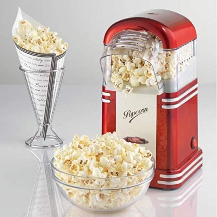 Popcorn Machine Maker, Machine À Pop-Corn Maison Entièrement Mini Mini ...
